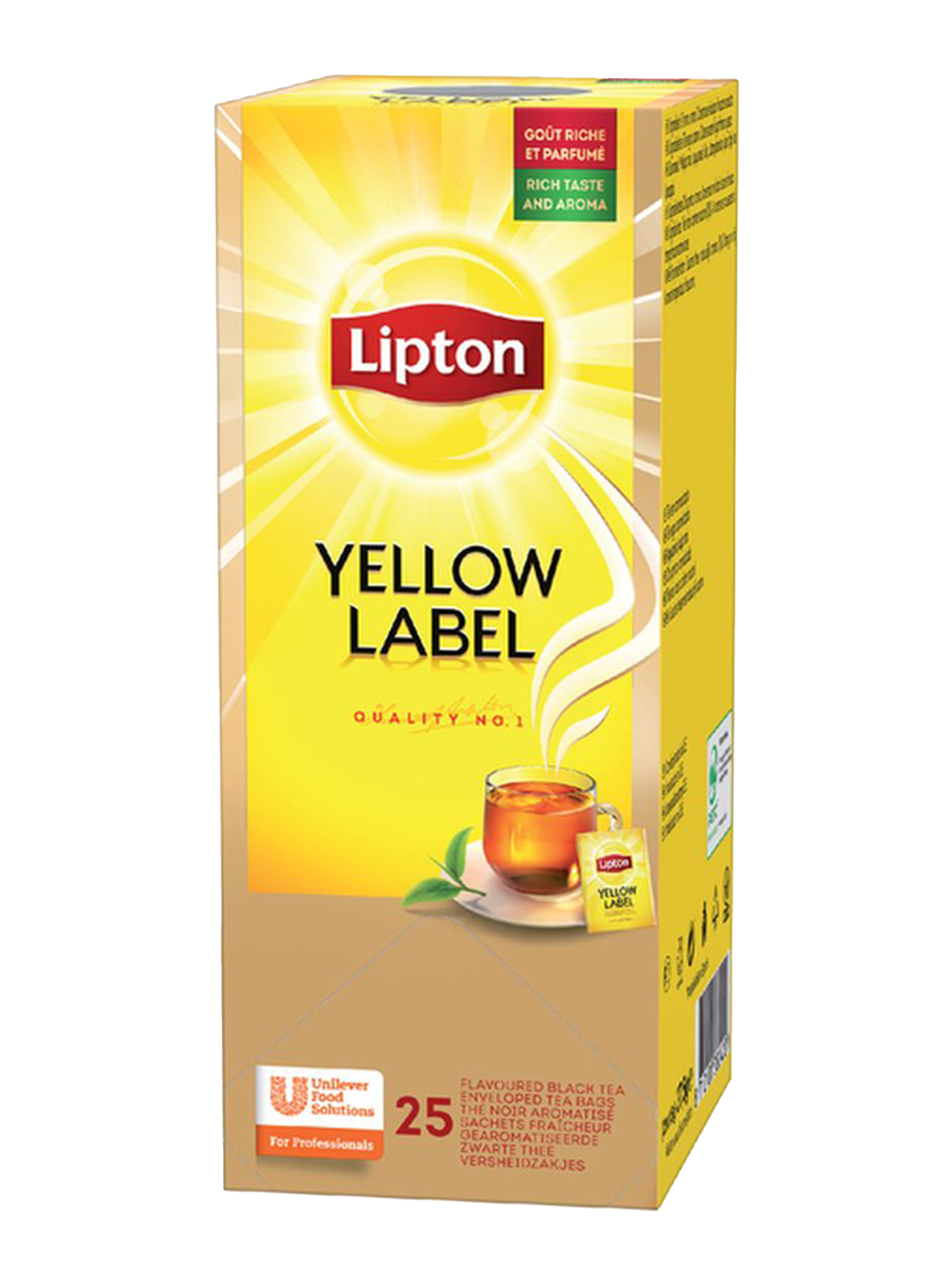 Lipton Energise Yellow Label - Brandsma Koffie